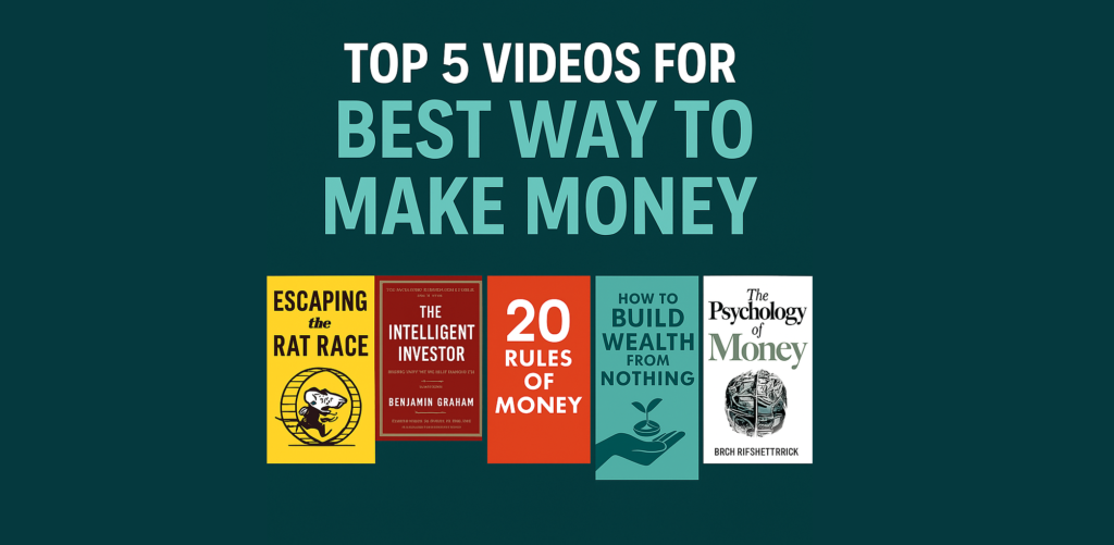 Top 5 YouTube Videos on Making Money and Building Wealth - Kovai Mani
